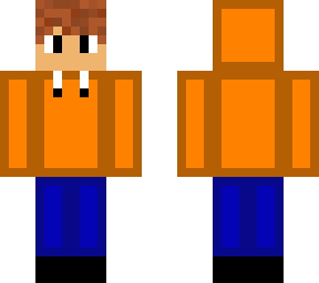 orange guy | Minecraft Skin