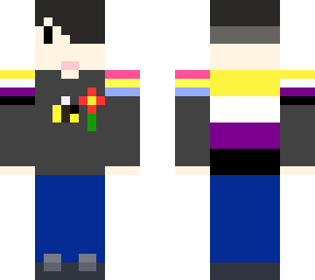 pan nonbinary madi | Minecraft Skin