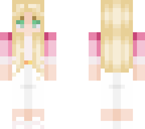 Preppy pink girl | Minecraft Skin