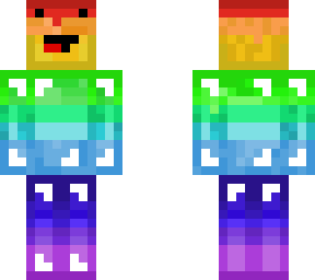 rainbow Noob1234 | Minecraft Skin