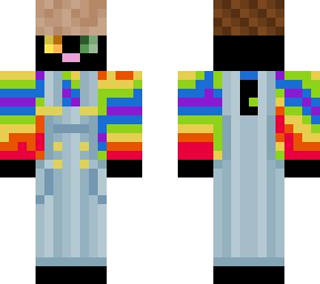 rainbow tem | Minecraft Skin