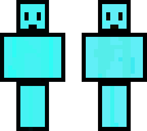 Blue Robot | Minecraft Skins