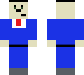 Blue Tux | Minecraft Skin