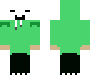 der echte dream 3 kaputz mask | Minecraft Skin