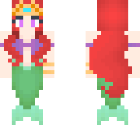 mermaid princess | Minecraft Skins