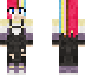 Non Binary x pan***ual pride | Minecraft Skin