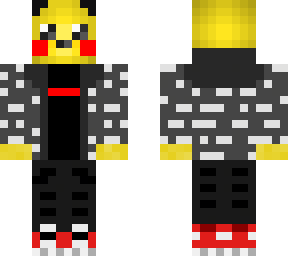 Pikachu Drip | Minecraft Skin