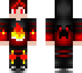 sef wolf god of fire | Minecraft Skin