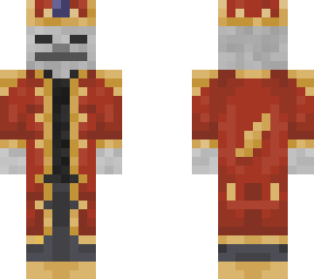 skeleton king | Minecraft Skin