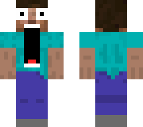 steve surprised | Minecraft Skin
