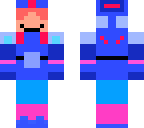 Ultra Driller Jacky | Minecraft Skin