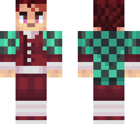 tanjiro demon slayer | Minecraft Skins