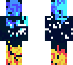 Water Fire | Minecraft Skin