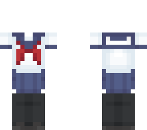 Yandere Simulator Uniform Base | Minecraft Skin