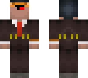 Agent Derp with drone glasses | Minecraft Skin