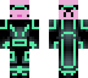 axolotl knight | Minecraft Skins