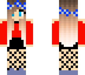 girl in fishnets | Minecraft Skin