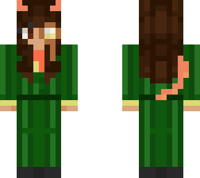 green suit red tie | Minecraft Skin