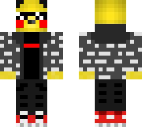 Pikachu fachero facherito | Minecraft Skin