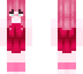 Pink dress | Minecraft Skin