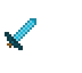 Pixel art plasma sword | Minecraft Skin