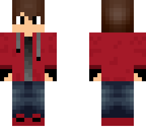 red shirt guy | Minecraft Skin