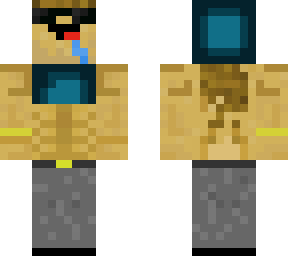 ripped noob 1.6 | Minecraft Skin