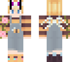 tubbo bee with flowers :D | Minecraft Skin