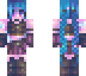 Jinx Arcane Minecraft Skins