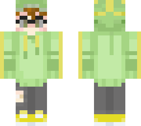 cute Phrog hoodie | Minecraft Skin