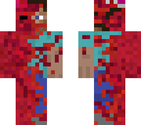 Exploded Steve | Minecraft Skin