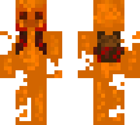 Fran the fire kids adventures | Minecraft Skin