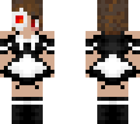 new and final maid skin | Minecraft Skin