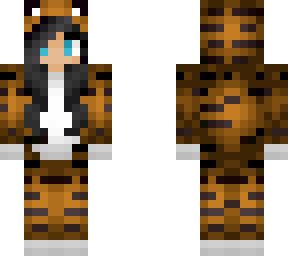 Tiger Girl | Minecraft Skins
