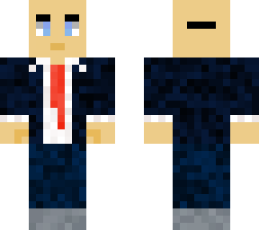 Agent 47 (Hitman) | Minecraft Skin