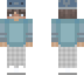 blue axolotl boy | Minecraft Skins