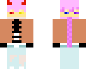 Pink demon | Minecraft Skin