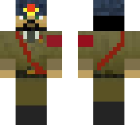 Soviet officer | Minecraft Skin