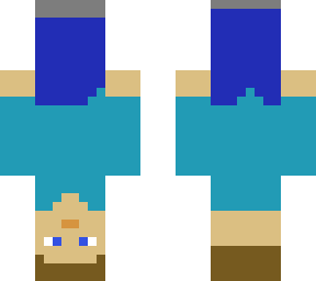upside down steve | Minecraft Skins