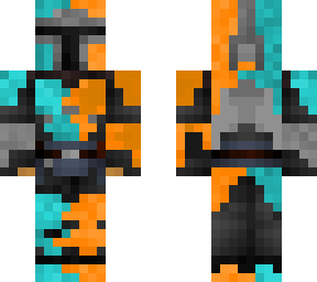Copper Mandalorian | Minecraft Skin
