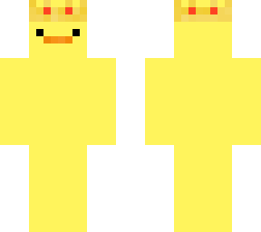 Duck, With Crown. | Minecraft Skin