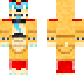Glamrock freddy | Minecraft Skin