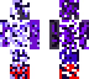 infinite nuclear skin | Minecraft Skin