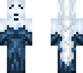 Lissandra without mask | Minecraft Skin