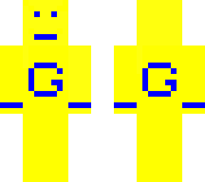 My current minecraft skin(Gold_007) | Minecraft Skin