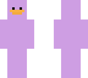 Pastel Purple Duck | Minecraft Skin
