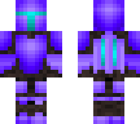 purple armor mando | Minecraft Skin