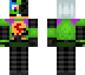 glamrock happy frog | Minecraft Skins