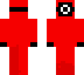 SquidGame Gaurd Circle | Minecraft Skin