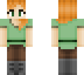Classic Alex Minecraft Skins